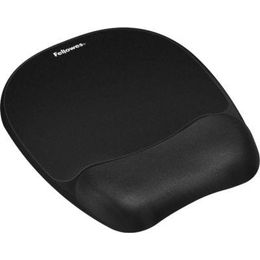 Fellowes Mauspad mit Handgelenkauflage, mit Memory Foam, schwarz