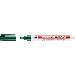 Marker Edding 400, feine Spitze, gr&uuml;n, 1 St&uuml;ck