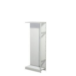 Kerkmann Leerregal PROGRESS 500 T, Anbaufeld, mit R&uuml;ckwand, H 1900 x B 750 x T 340 mm