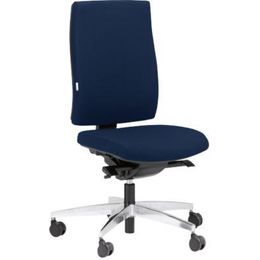 Steifensand B&uuml;rostuhl CETO CT2450, Synchronmechanik, ohne Armlehnen, Membransitz, ohne Nackenst&uuml;tze, dunkelblau