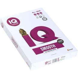 Kopierpapier Mondi IQ Smooth, DIN A3, 80 g/m&sup2;, hochwei&szlig;, 500 Blatt
