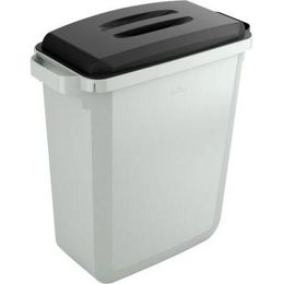 Durable Wertstoff-Sammelbeh&auml;lter, 60 l, mit Deckel, schwarz