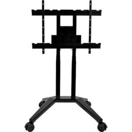 Rollstativ Legamaster moTion MS-12S, h&ouml;henverstellbar, Kabelfach, B 910 x T 690 x H 1470-2130 mm, schwarz