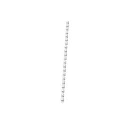 GBC&reg; Binder&uuml;cken, Plastik, &Oslash; 6 mm, 100 St&uuml;ck, wei&szlig;