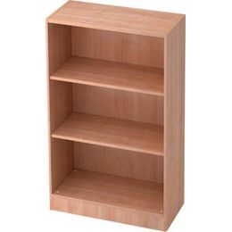 Regal TARVIS, 3 OH, B 800 x T 400 x H 1270 mm, Nussbaum-Dekor