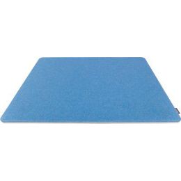 Schreibunterlage Sigel Eyestyle, B 600 x T 450 x H 7 mm, wasserabweisend, Textiloberfl&auml;che aus Recycling-PET, hellblau/dunkelgrau