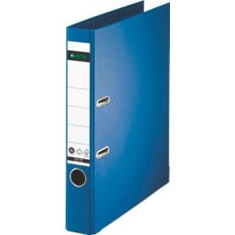 Leitz&reg; Ordner 1007/1008, DIN A4, R&uuml;ckenbreite 52 mm, einzeln, blau