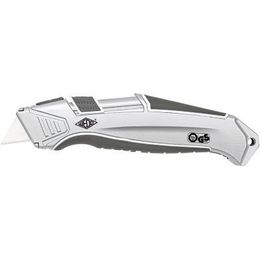 Keramik Sicherheitsmesser Wedo&reg; CERA-Safeline&reg; Safety Cutter ALU, autom. Klingenr&uuml;ckzug, Rechts-/Linksh&auml;nder, Ersatzklinge