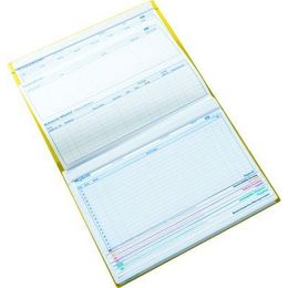 BOI Patienten-Dokumentationsmappe Professional Line, DIN A4, Klarsichttaschen, 10-farbiges Reitersystem, 4 Heftmechaniken, gelb, 10 St&uuml;ck