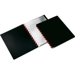 Durable Sichtbuch Easy, f&uuml;r DIN A4, mit 20 Sichth&uuml;llen, 2 St&uuml;ck, schwarz