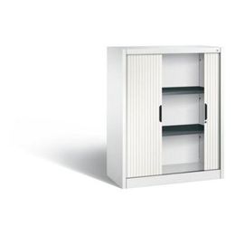 C + P Rollladenschrank Omnispace, 3 OH, abschlie&szlig;bar, B 1000 x T 420 x H 1230 mm, Stahl/Kunststoff, verkehrswei&szlig;