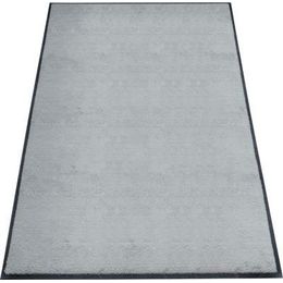 Schmutzfangmatte miltex Eazycare Style, eckig, antistatisch, UV-best&auml;ndig, waschbar, High-Twist-Nylon & Niltrilgummi, 1200 x 2000 mm, verkehrsgrau