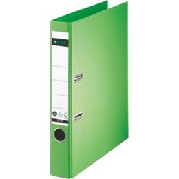 Leitz&reg; Ordner 1007/1008, DIN A4, R&uuml;ckenbreite 52 mm, einzeln, gr&uuml;n