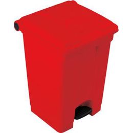 Tretabfallsammler aus Polyethylen 45 l, rot