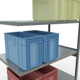SCHULTE LAGERTECHNIK Fachbodenregal - Stecksystem MULTIplus 250 Anbauregal - 3000x1300x800 mm, Typ 250 kg