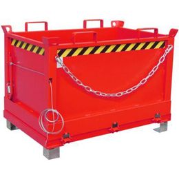 Bauer Klappbodenbeh&auml;lter FB 500, rot