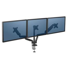 Dreifach Monitorarm Fellowes Platinum, bis 27" Breite, VESA, dreh-/schwenk-/neigbar, h&ouml;hen- & tiefenverstellbar, schwarz