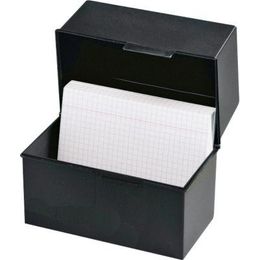 HAN Karteikasten, Kunststoff, DIN A5 quer, offen, schwarz