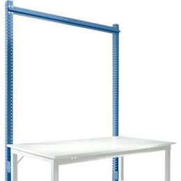 Manuflex Aufbauportal, Grundtisch SPEZIAL Arbeitstisch-/Werkbanksystem UNIVERSAL/PROFI, 1500 mm, brilliantblau