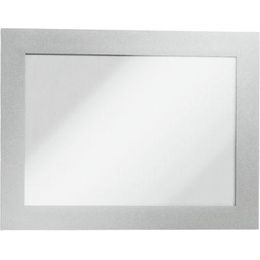 Durable Duraframe Magnetrahmen A6, selbstklebend, 2 St., silber