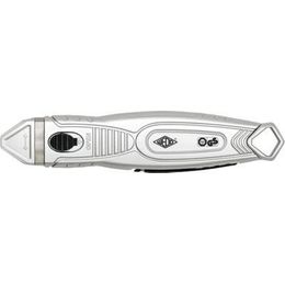 Sicherheitsmesser Wedo&reg;, ergonomisch, verdeckte Klinge, Schnitttiefe 6 mm, f&uuml;r Rechts- & Linksh&auml;nder geeignet, silber