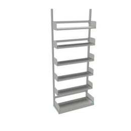 Kerkmann Variabo Freiarmregal, Grundfeld, einseitig, 250 mm Fachbodentiefe, 1000 x 2500 mm