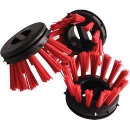 Miltex B&uuml;rsteneinsatz f&uuml;r Gummi-Ringmatte, rot