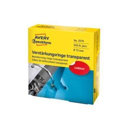 Avery Zweckform Lochverst&auml;rkungsringe, transparent