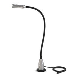 BAUER & BÖCKER LED-Arbeitsleuchte Bauer & Böcker Glanzlicht, 3 W, 300 lm, 5500 K, neigbar, dimmbar, Magnetfuß, IP65, L 640 mm, Aluminium, grau-schwarz