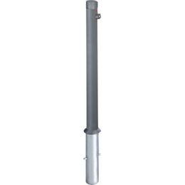 Stilpoller Citytrend, Flachkopf, heraushebbar, Feuerwehr-Dreikantschloss, inkl. Bodenh&uuml;lse
