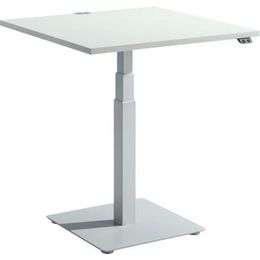 Sch&auml;fer Shop Sch&auml;fer Shop Select Beistelltisch FLEXXAS, elektrisch h&ouml;henverstellbar, ergonomisch, B 800 mm, lichtgrau