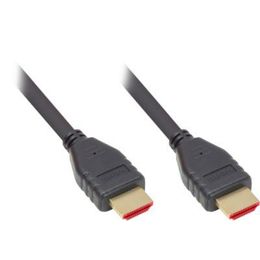 HDMI 2.1 Kabel Good Connections, Ultra-High-Speed, bis 8K/UHD-2, vergoldete Kontakte, L&auml;nge 3 m, schwarz