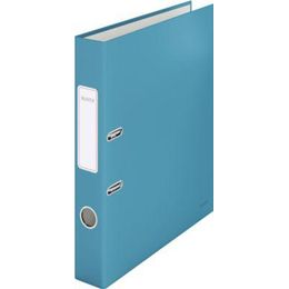 Leitz&reg; Ordner 180&deg; Cosy, A4, 180&deg;-Pr&auml;zisionsmechanik, Schreibschild & Griffloch, R&uuml;ckenbreite 50 mm, blau