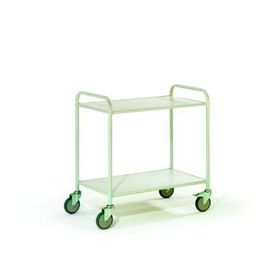 ROLLCART B&uuml;rowagen mit 2 Etagen, 780 x 500 mm