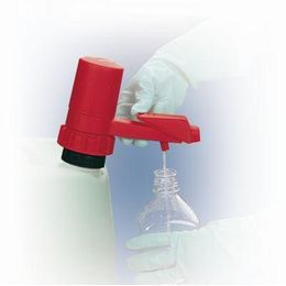 ASECOS Beh&auml;lterpumpe, 8 l/min, Eintauchtiefe 1000 mm, Handbetrieb, f&uuml;r schwache S&auml;uren und Laugen, petrochemische Fl&uuml;ssigkeiten