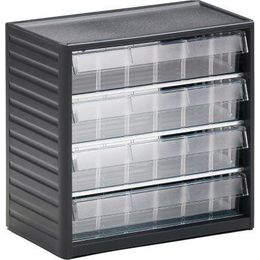 treston Kleinteilemagazine Serie 296, 4 Schubladen
