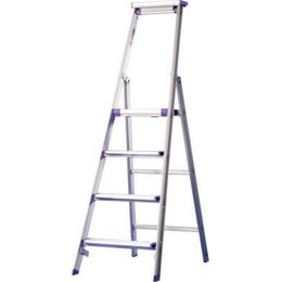 Stufenstehleiter Lila-Serie, 4 Stufen