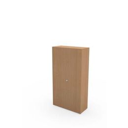 Sch&auml;fer Shop Sch&auml;fer Shop Genius Fl&uuml;gelt&uuml;renschrank TETRIS WALL, 5 Ordnerh&ouml;hen, T&uuml;ranschlag rechts, B 1000 x T 440 x H 1880 mm, Buche-Dekor