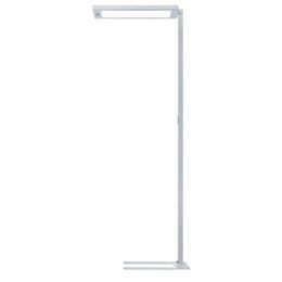 LED-Stehleuchte Waldmann LAVIGO, 112 W, 15250 lm, 4000 K, dimmbar, Multifunktionstaster, Bewegungs- & Tageslichtsensor, Direkt-/Indirektlicht, wei&szlig;
