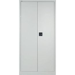 Sch&auml;fer Shop Sch&auml;fer Shop Pure Universalschrank, 5 OH, 4 Fachb&ouml;den, abschlie&szlig;bar, B 950 x T 400 x H 1935 mm, Stahl, lichtgrau RAL 7035/lichtgrau RAL 7035