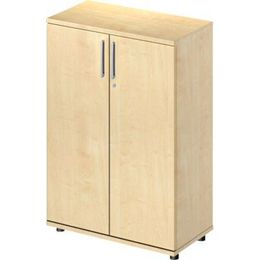 Sch&auml;fer Shop Sch&auml;fer Shop Pure Fl&uuml;gelt&uuml;renschrank Proplana, 3 Ordnerh&ouml;hen, Breite 800 mm, abschlie&szlig;bar, Ahorn-Dekor