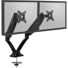 Dual-Monitorarm Vantage Office, bis 27 Zoll je Arm, je Arm 2-9 kg, h&ouml;hen-/tiefenverstellbar, Neigungsfunktion, VESA, schwarz