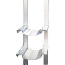 Fassregal, f&uuml;r Gefahrstoffdepot Safe Master, 2 x 50 oder 60 L F&auml;sser, halbe Breite