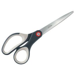 Leitz&reg; Schere Cosy Titan 5332, ergonomischer Griff, f&uuml;r Links-/Rechtsh&auml;nder, L 205 mm, titanbeschichteter Stahl/Kunststoff, samtgrau