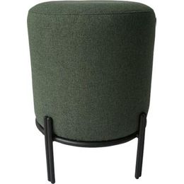 meet by Paperflow Hocker Nest, mit Schutzkappen, Polyester & Stahl, gr&uuml;n
