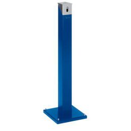 Var Ascher-Stands&auml;ule SG 105E, eckig, enzianblau