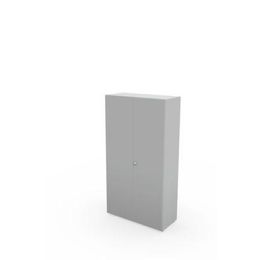 Sch&auml;fer Shop Sch&auml;fer Shop Genius Fl&uuml;gelt&uuml;renschrank TETRIS WALL, 5 Ordnerh&ouml;hen, T&uuml;ranschlag rechts, B 1000 x T 440 x H 1880 mm, lichtgrau