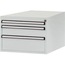 Manuflex Schubladen-Unterbau, f&uuml;r T 800 mm, lichtgrau