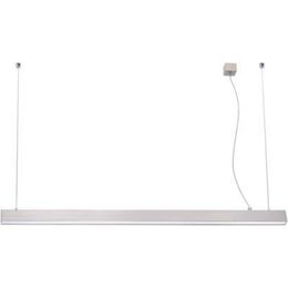 LED-Pendelleuchte SNAKE, LED austauschbar, h&ouml;henverstellbar, stufenlos dimmbar, L 1000 x B 30 mm