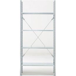 Sch&auml;fer Shop Grundregal, 4 B&ouml;den, H 2278 x B 1055 x T 600 mm, verzinkt